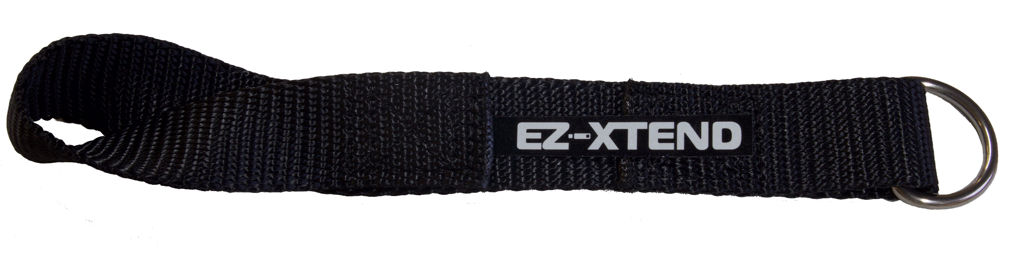 EZ-Xtend Premium D-Ring Strap - Loop Railing Boat Accessory (Black, 8 1 ...