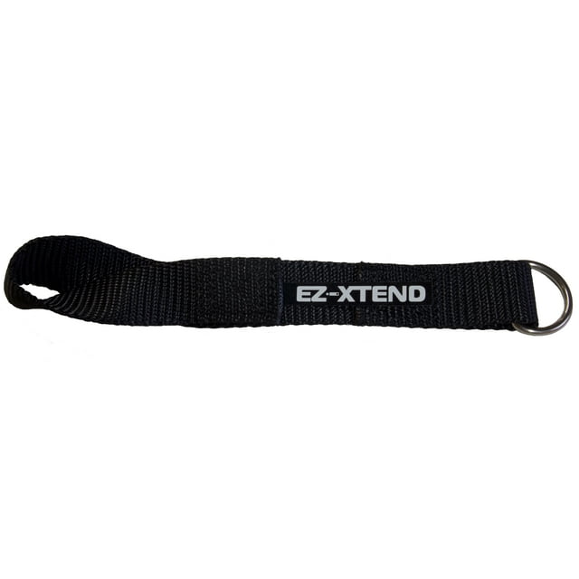 EZ-Xtend Premium D-Ring Strap - Loop Railing Boat Accessory (Black, 8 1 ...