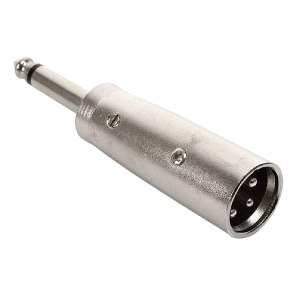 Adaptador Plug 6.3mm a Plug Cannon macho Steren Monoaural | Bodega ...