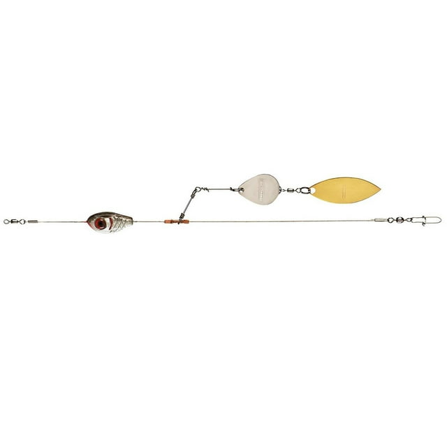 Booyah Baits Double Willow Blade Boo Spin Rig - 3/8 oz - Alpine ...