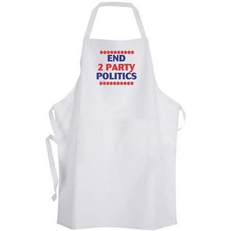 End 2 Party Politics Adult Size Apron - Election Campaign | Walmart Canada