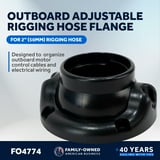 Five Oceans Outboard Rigging Hose Flange for 2" (50mm) Rigging Hose ...