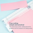 Deli Paper Cutter Guillotine Straight Edge Cutter for Crafting A4 A5 12 ...