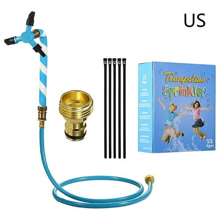 Trampoline Sprinkler, Outdoor Water Play Sprinklers Fun Water Park ...
