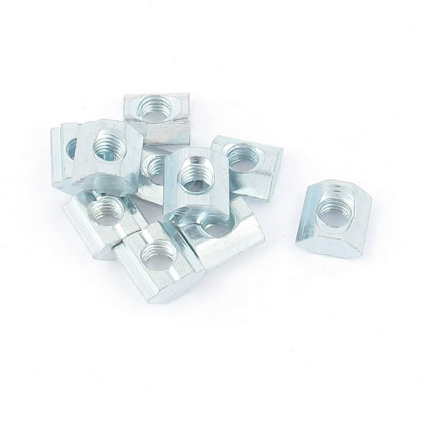 10Pcs T-Slot Aluminum Extrusion 20 Series M5 Hardware Slide In T-Nut ...