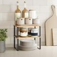 Iron kitchen seasoning storage rack kitchen countertop stand cabinet ...