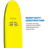 EasyGo Products Soft Top Surfboard 7 Ft, Foam EPS Core, 2 Stringers ...