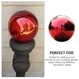 Gazing Globe Mirror Stainless Steel Ball Garden Gazing Ball Reflective ...