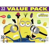Minions Fruit Flavored Snacks, Treat Pouches, Value Pack, 22 ct ...