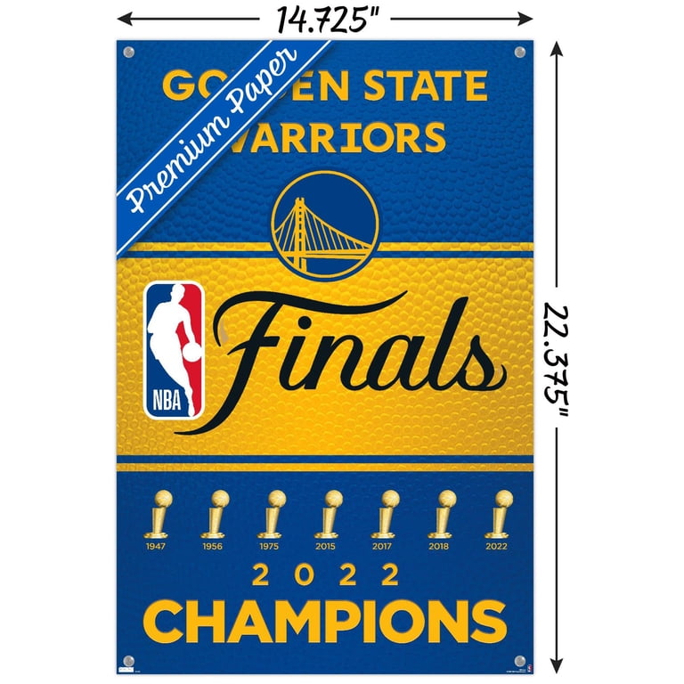 Golden State Warriors Finals Decals NBA Finals 2022: Golden State