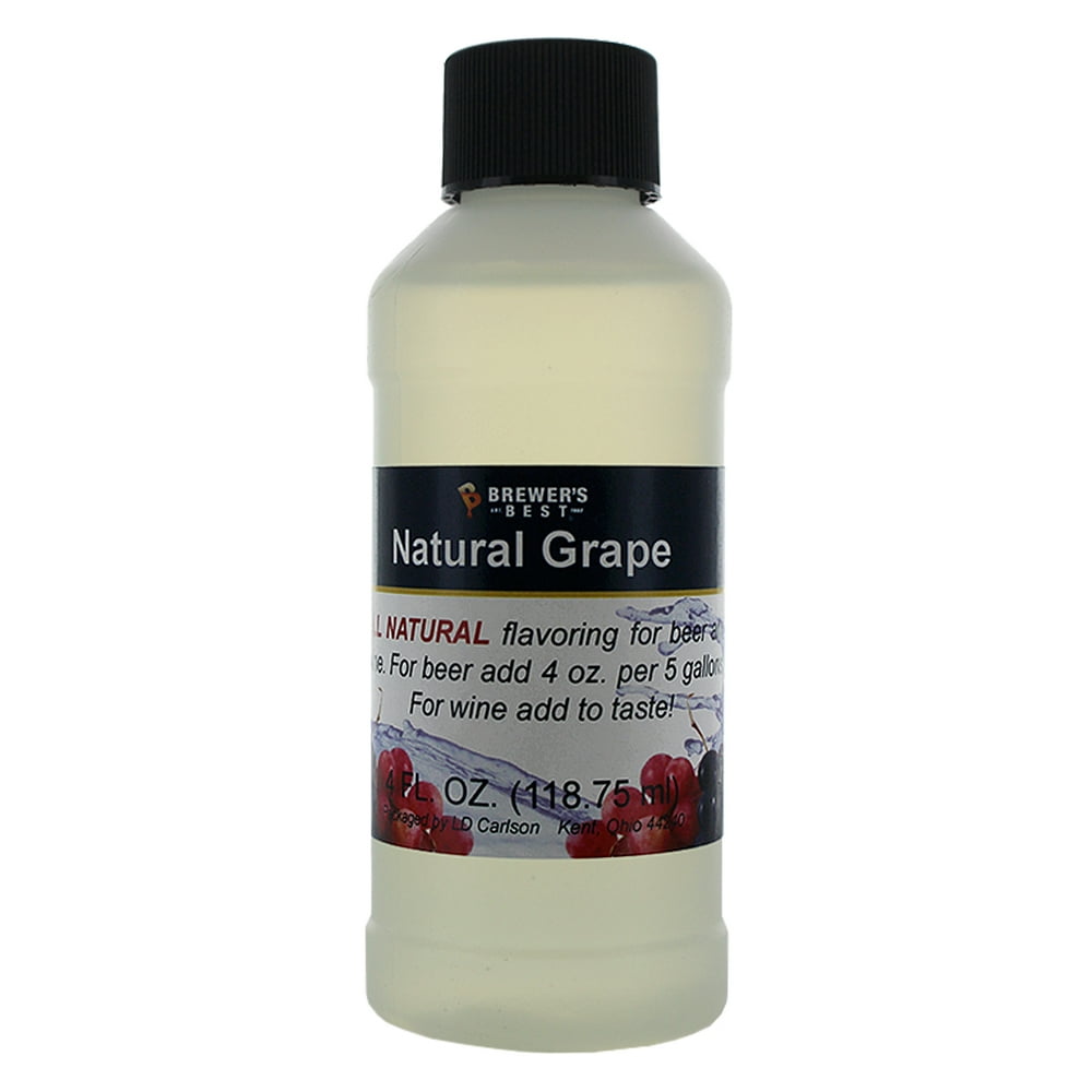 Brewer's Best Natural Grape Beer and Wine Fruit Flavoring - Walmart.com ...
