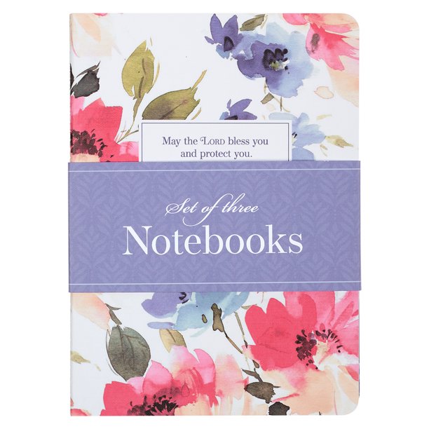 Christian Art Gifts Slim Scripture Notebooks for Women, May the Lord ...