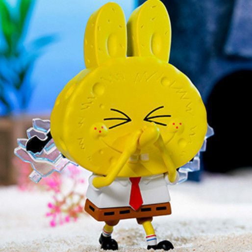 LABUBU SpongeBob SquarePants Series Doll Fashion Surfing-3 piece ...
