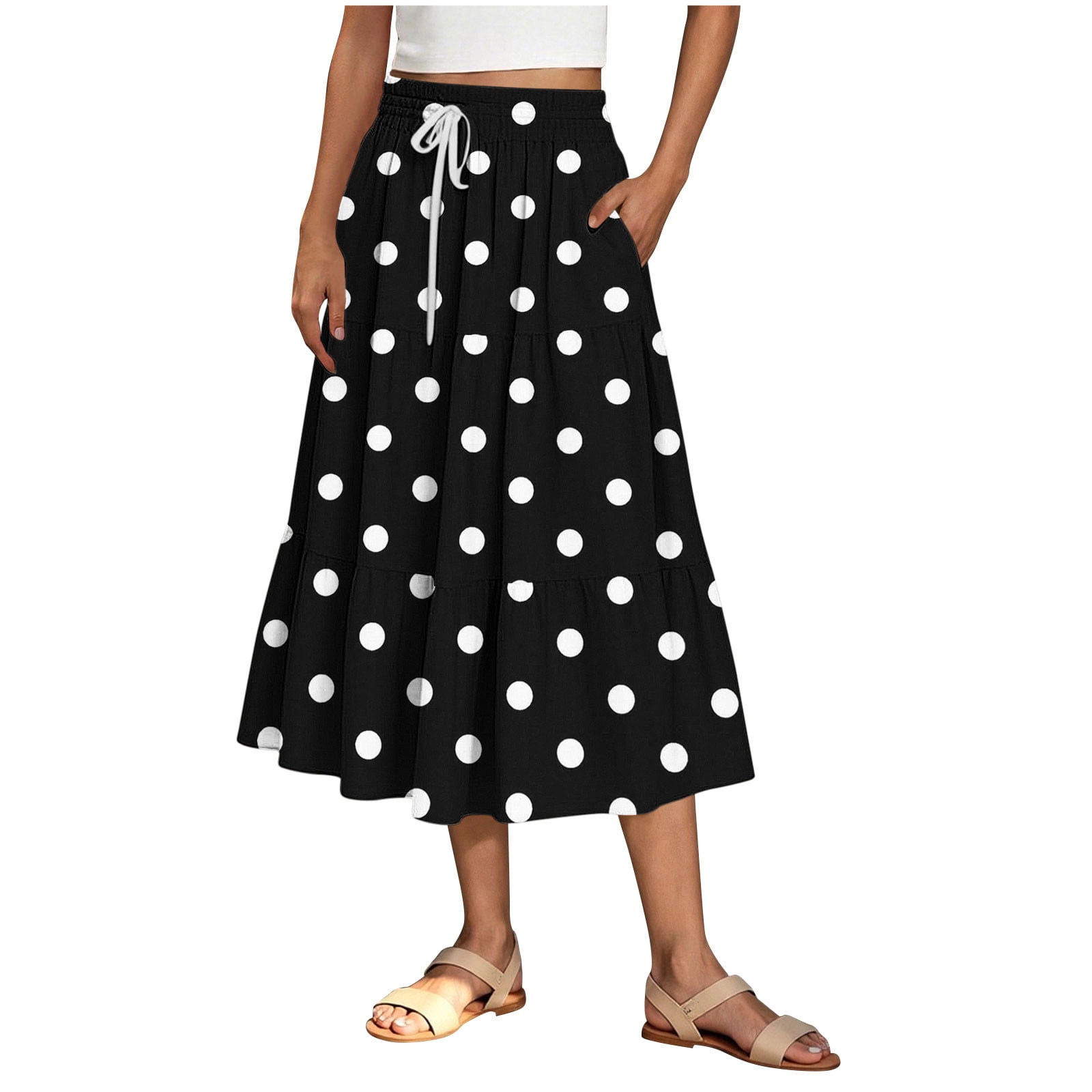Click here for Pisexur Skirts For Women Summer Flowy Boho Maxi Sk... prices