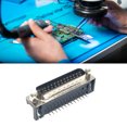 DB25 Female PCB Mount Right Angles Connectors Interferences Resistant ...