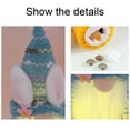 Easter Luminous Faceless Doll Window Pendant for Festive Decoration ...
