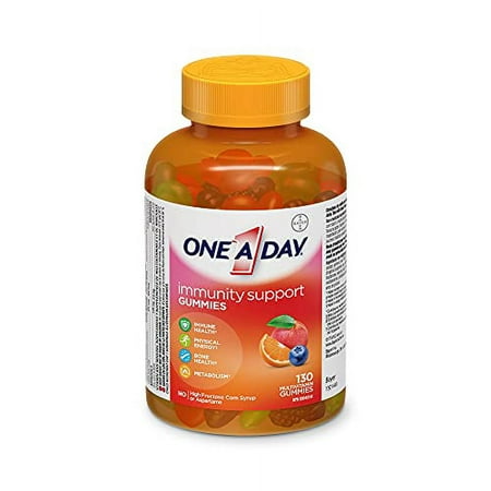 One A Day Gummies plus Immunity Support Multivitamin, with zinc and ...