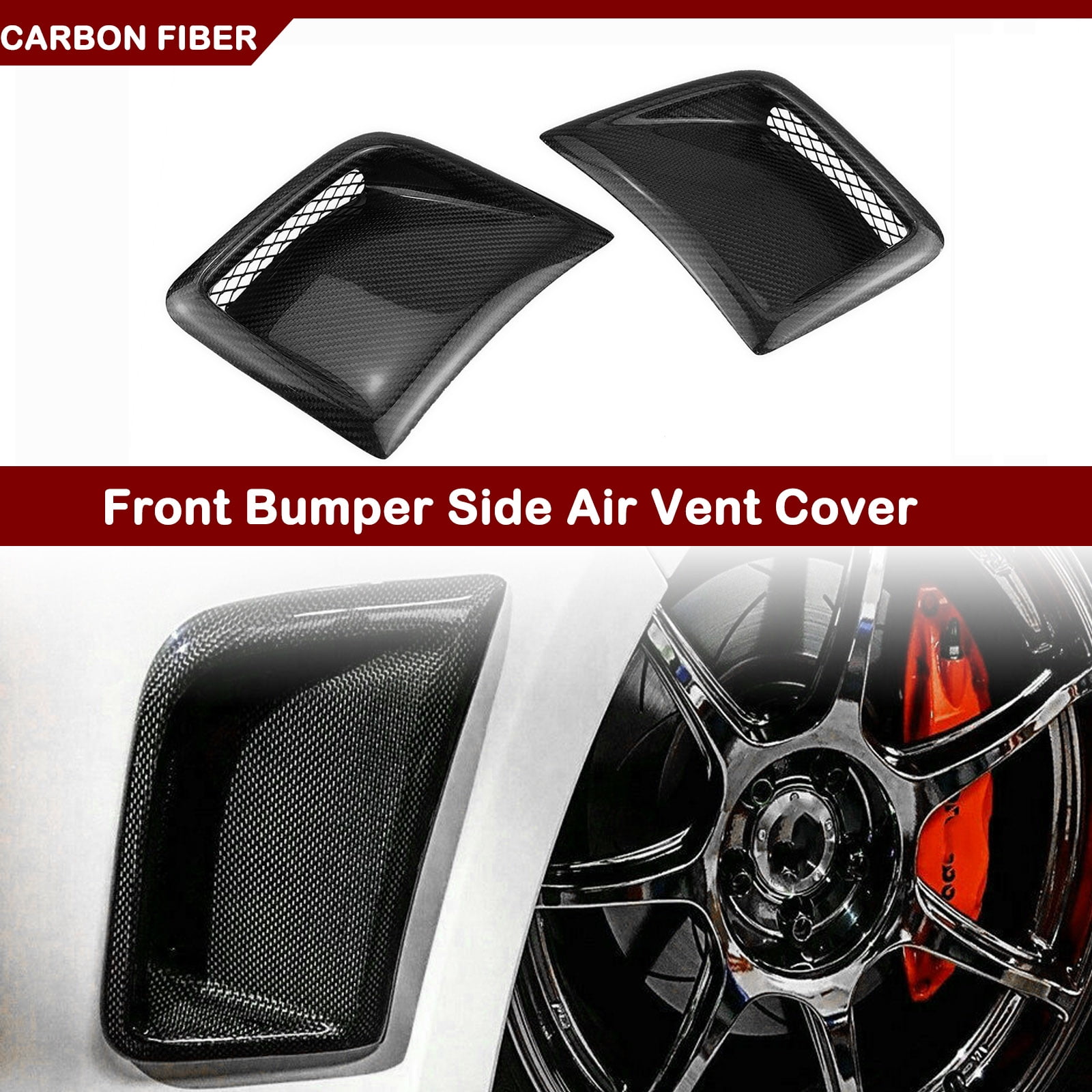 Front Bumper Air Duct Vent For Subaru STI WRX GRB Wagon 10th 2008-2014 ...