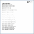 Premium Vision Wiper Blade PV-12 | Fits 2018-2022 Chevrolet Equinox ...