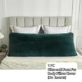 "LIFEREVO Plush Faux Fur Body Pillow Cover, Zipper Closure, 20""x54 ...
