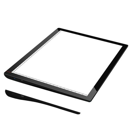 A4 Tracing Board LED Light Pad 19mm Thin Drawing Board with 5 ...
