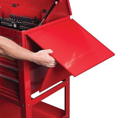 Fold Up Down Side Tray Work Shelf for Mechanics Mobile Tool Box ...