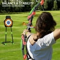 ConeWhale Bow and Arrow Set for Kids with LED Lights, 10 Arrows Archery ...