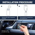 2pcs Smart Car Air Aromatherapy Diffuser, Fragrance Car Air fresheners ...
