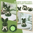 Easter Artificial Bunny Shaped Topiary Tree, Rabbit UV-Resistant ...
