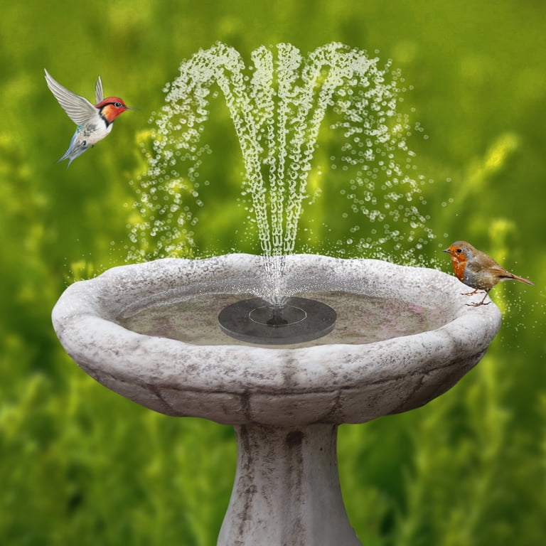 Walmart Solar Bird Baths