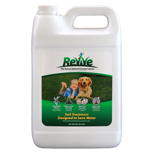 Revive Liquid Organic-Based Soil Treatment, 1 Gallon Fertilizer ...