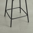 Spruce & Spring Modern 360° Swivel Counter Stool with Oversized Round ...