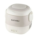 Tayama Small Personal Electric 1.5-Cup Portable Mini Rice Cooker ...