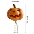 Scary LED Strawman Vintage Square Battery Powered Flameless Candle For ...