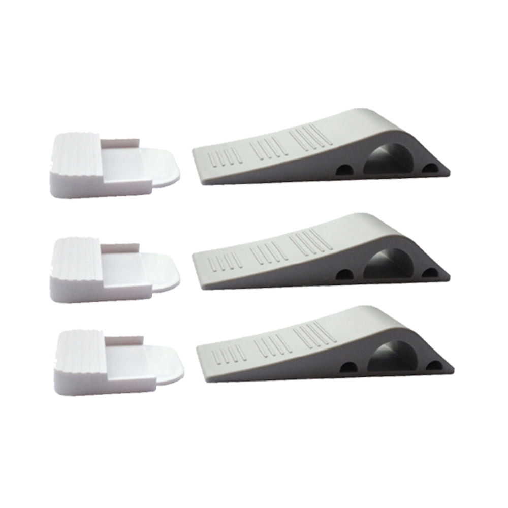 Door Stoppers Rubber Security for Carpet Concrete Tile Linoleum Wood ...