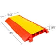 3-Channel Heavy Duty Modular Safety Cable Ramp Protector - Walmart.com