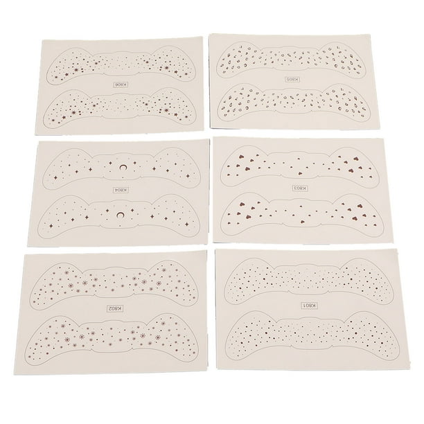Face Freckles Sticker, Fake Freckles Patch 6 Sheet Waterproof For Make ...