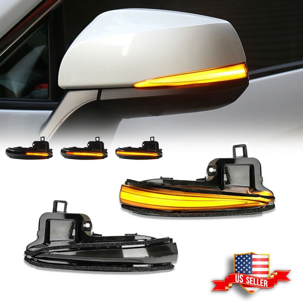 GTINTHEBOX Dynamic Turn Signal Side Mirror Sequential Lights For Toyota Tacoma N300 2016-2021 ...
