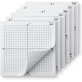 Mr. Pen Sticky Notes Rule 3x3", Graph Paper, White, 300 Sheets, 6 Count ...