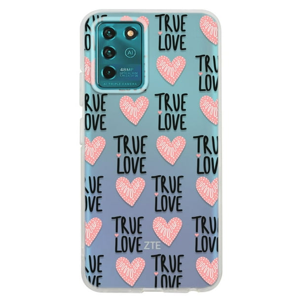 Funda para Blade V30 Vita Corazones True Love, Uso Rudo, InstaCase Protector para Blade V30 Vita ...