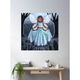 Little Elf With Dreadlocks In The Moonlight Poster Wall Art, Modern ...