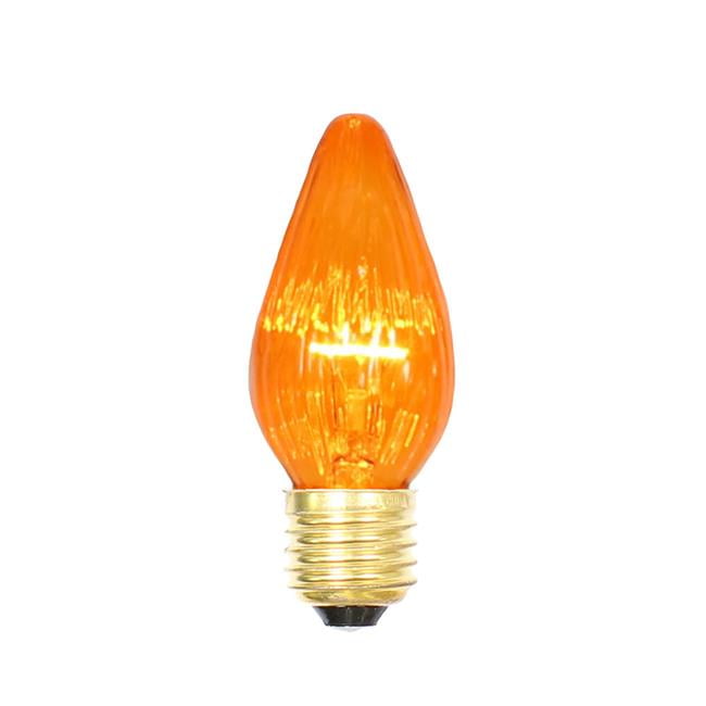 Vickerman V482548 Amber Flame Medium Base 30 V 25 watt Bulbs with Amber ...