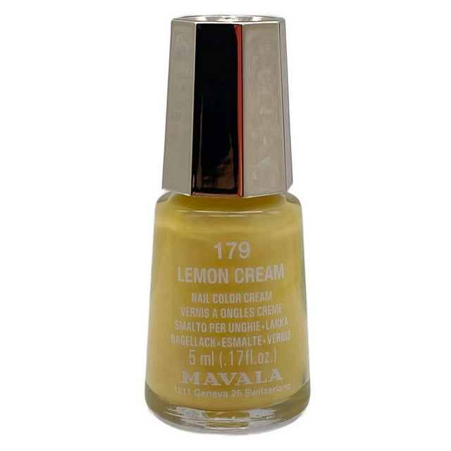 Mavala Mini Color Nail Color Cream 5ml Color - #179 lemon cream ...
