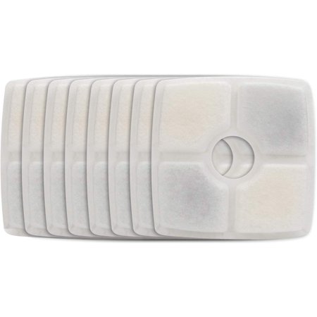 Cat Water Fountain Filter, Square Replacement Filters, 8 Carbon Filters ...