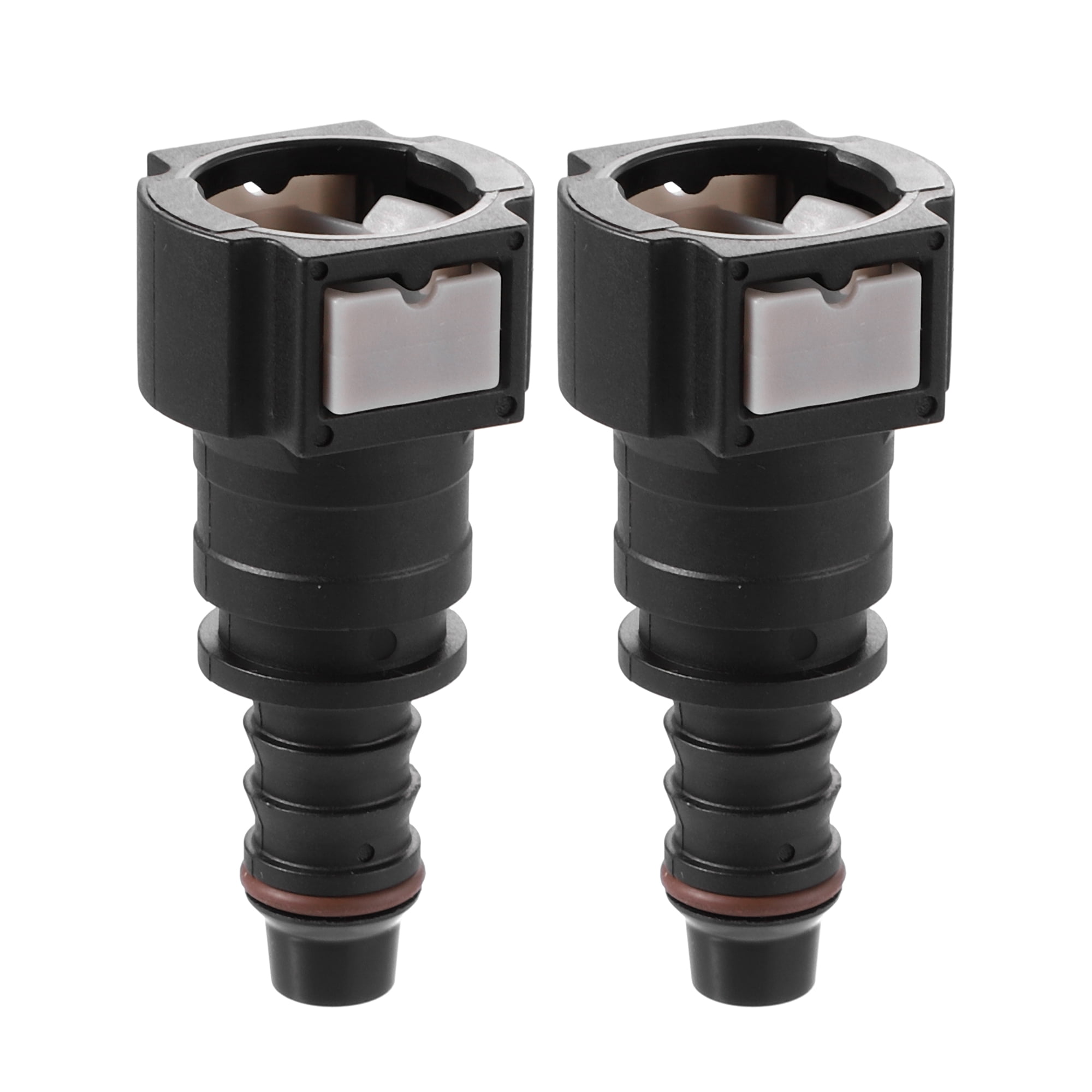2pcs Car 3/8 Fuel Line Quick Connector Fuel Line Nylon Hose Pipe ...