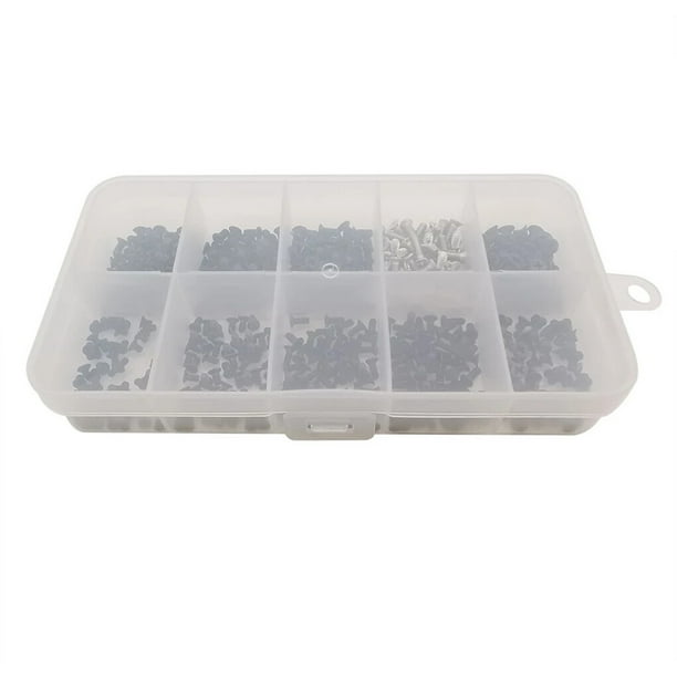 500 Pieces/Set Computer Screws Assortment with Storage Fixing Threaded ...