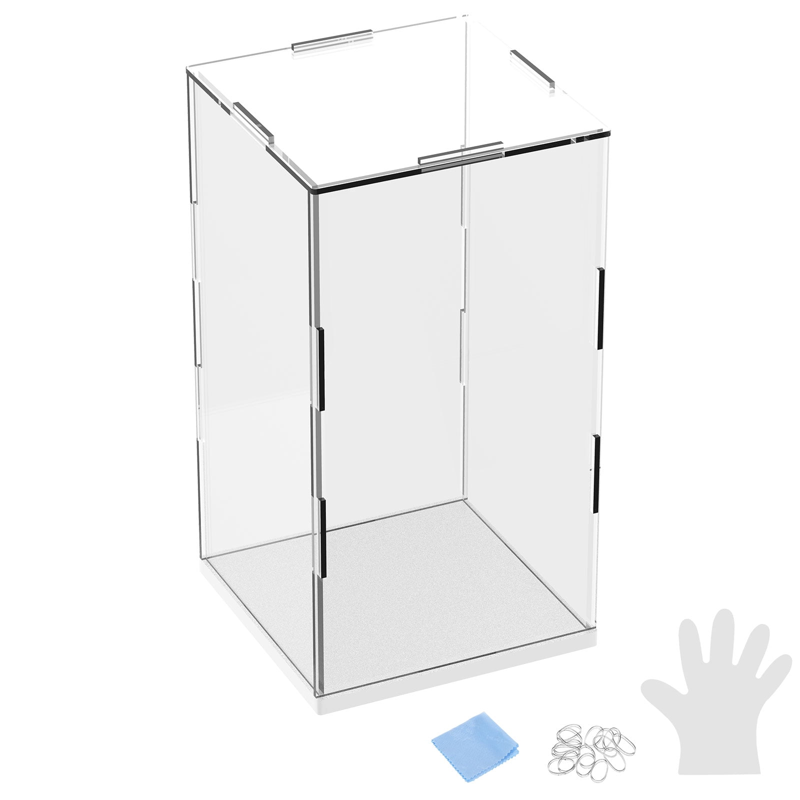 Caja de exhibición de acrílico de 1 paquete, 3.9x3.9x7.9 pulgadas ...