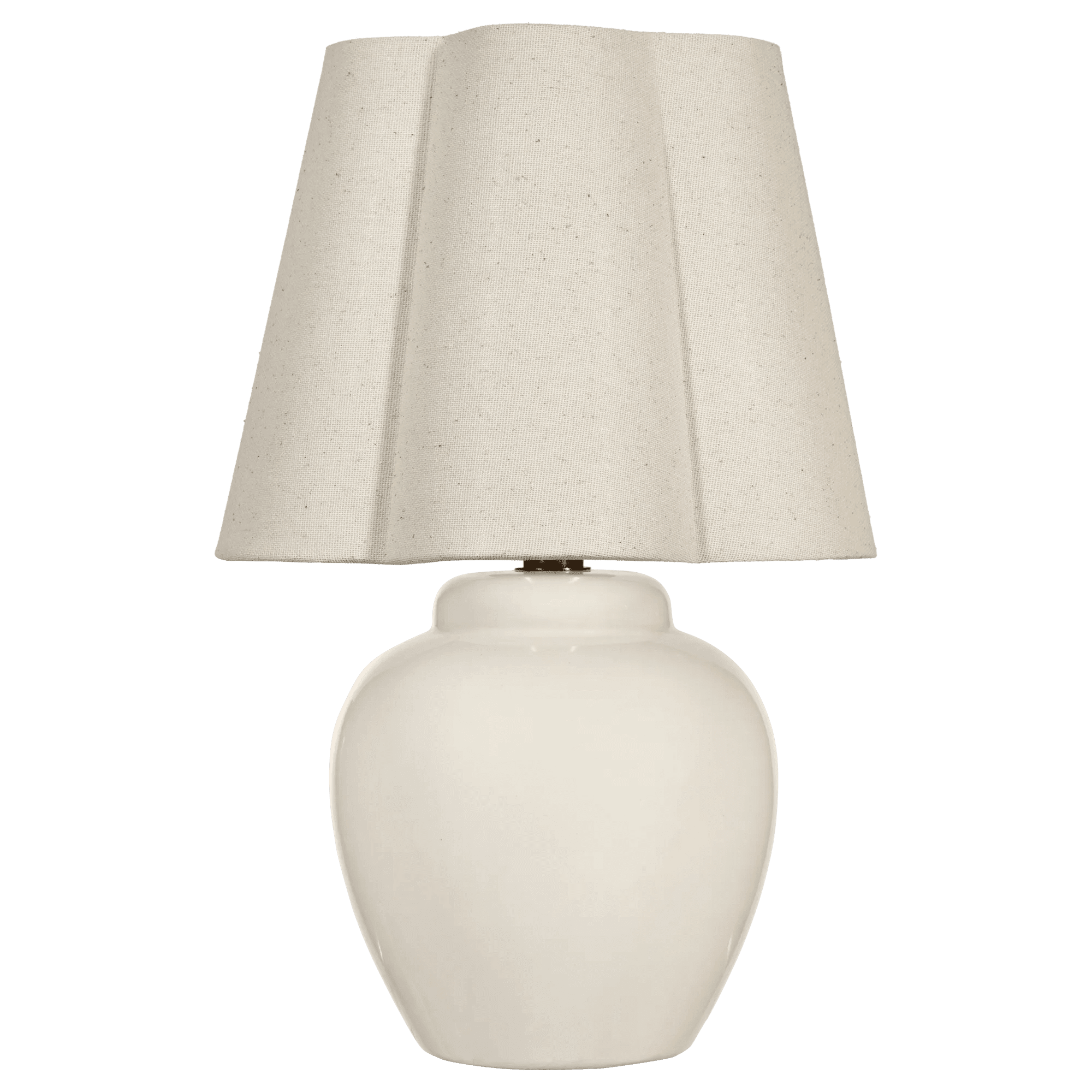 Click here for Bouclair Off White Table Lamp With Off-White Base prices