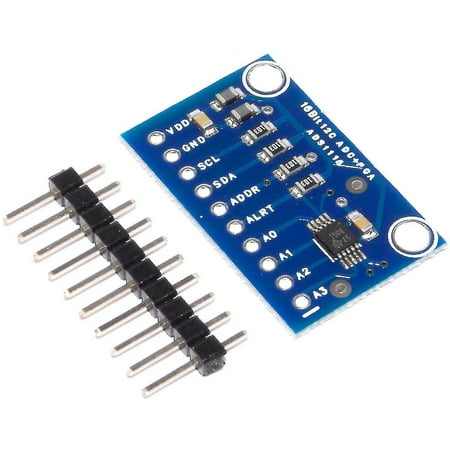 Ads1115 16 Bit 4 Channel I2c Analog To Digital Convertor Module ...