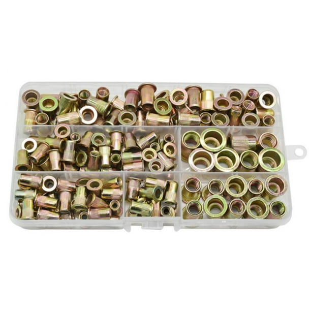 Destyer 150 Pieces/Box Universal Bolts Screw Fastener Assembly Stud ...